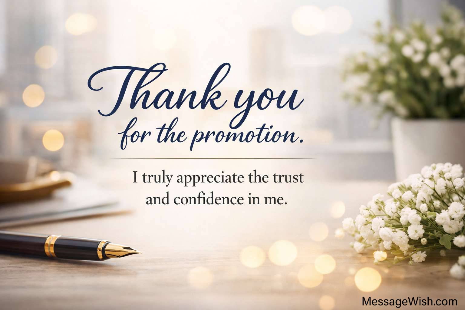 36+ Thank You Messages for Promotion at Work and Career